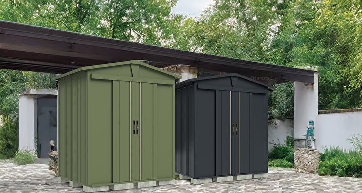 LSN-1808 ガーデニング物置 LEISURE（リジュー）間口2078×奥行840×高さ2212mm